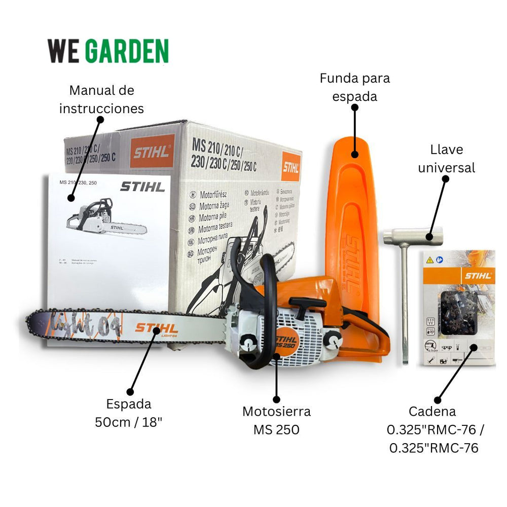 MS 250 Motosierra,50cm/20",26RS - STIHL